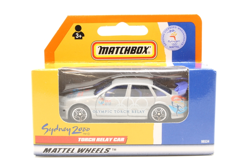 Matchbox 96534MBX Sydney 2000 olympics torch relay car