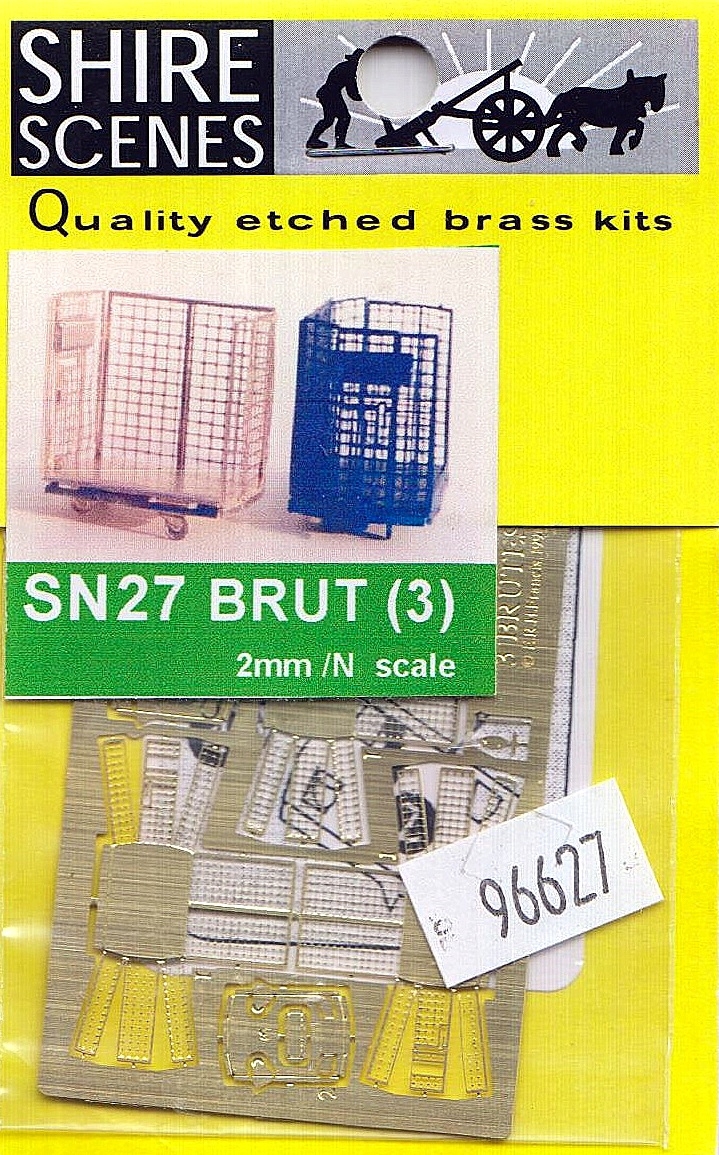 N Scale Architect 96627NSAR Shire Scenes (SN27) Brut Kit (3)