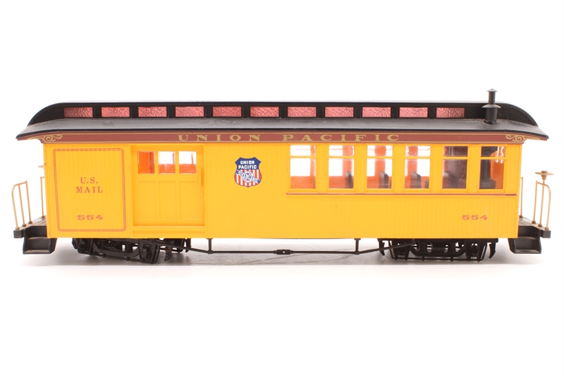 Bachmann USA 97101BAC Wood sided passenger combine car of the Union