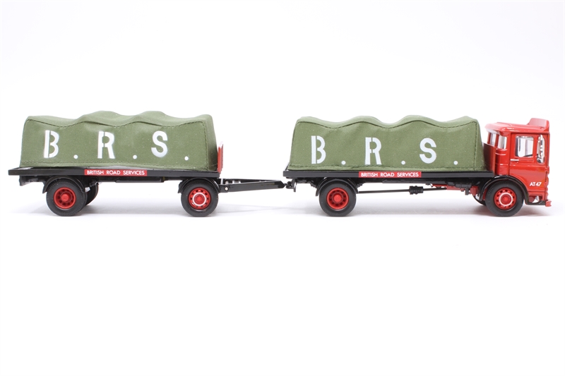 Corgi 97895 AEC Flatbed Truck & Trailer - 'BRS' - Hattons