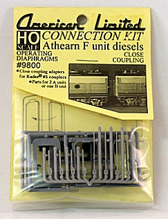 American Ltd 9800ALD Athearn F-Unit Connection Kit of the Gray