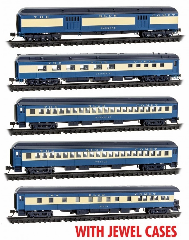 Micro-Trains 98302215M-T Heavyweight Passenger Car Set, - Hattons