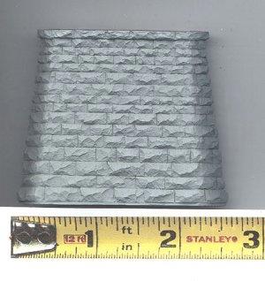 Chooch Enterprises 9830CHO Cut Stone Bridge Pier, Pointed End (2)