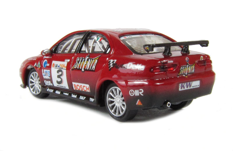 Busch 9838840BUS Alfa Romeo 156 Gta Rally in red HO scale - Hattons