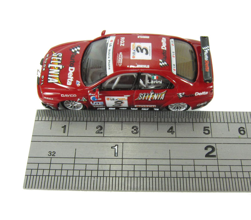 Busch 9838840BUS Alfa Romeo 156 Gta Rally in red HO scale - Hattons