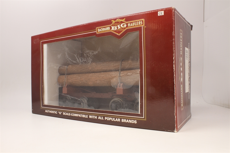 Bachmann USA 98490BAC Skeleton Log Car With Timber Load