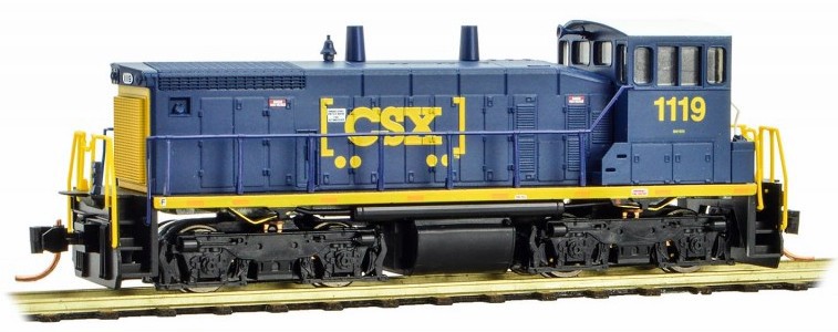 Micro-Trains 98600102 SW1500 EMD 1119 of CSX - Hattons
