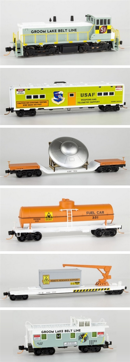 Micro-Trains 99321240M-T Area 51 Train Set