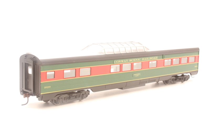 Athearn 99407ATH Streamlined vista dome car #2010 'Dorthea Mae' of the