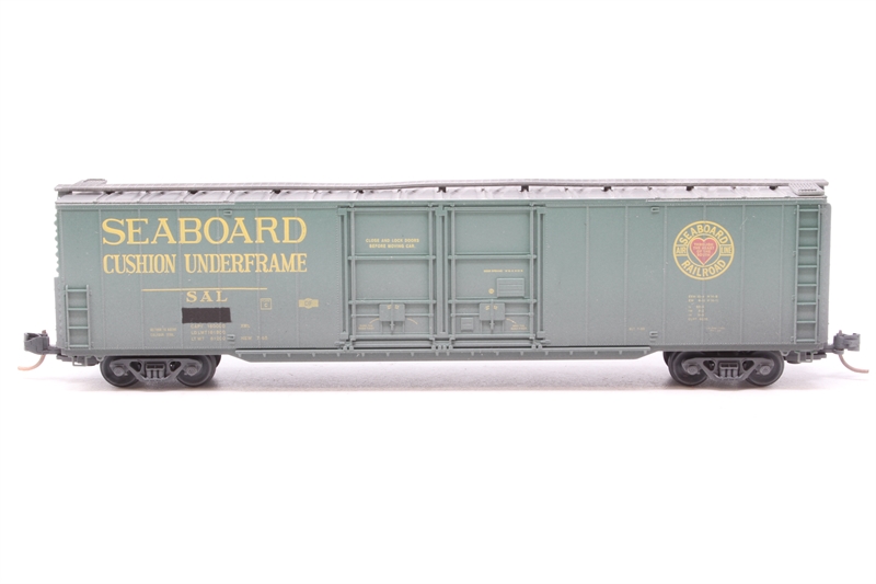 Micro-Trains 99502025 50' boxcar 'Seaboard Cushion Underframe' of the