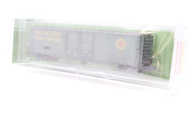 Micro-Trains 99502025 50' boxcar 'Seaboard Cushion Underframe' of the