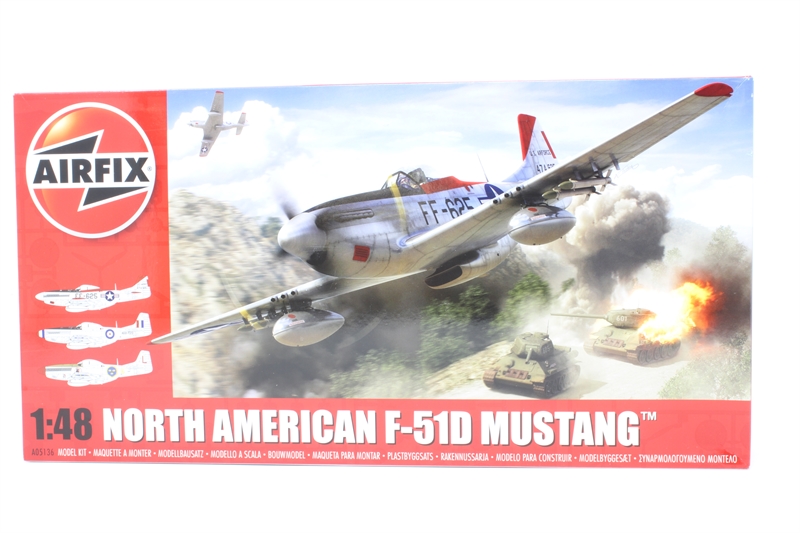 Airfix A05136 North American F-51D Mustang