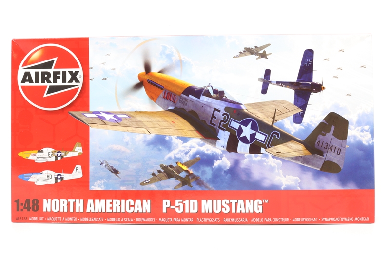 Airfix A05138 North American P-51D Mustang - Hattons