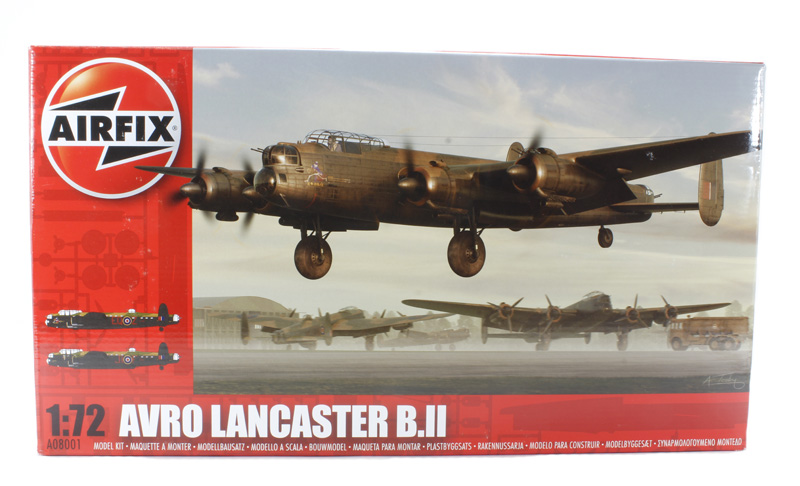 Airfix A08001 Avro Lancaster BII bomber with radial - Hattons