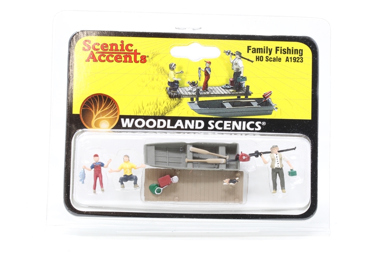 Woodland Scenics A1923 Family fishing set