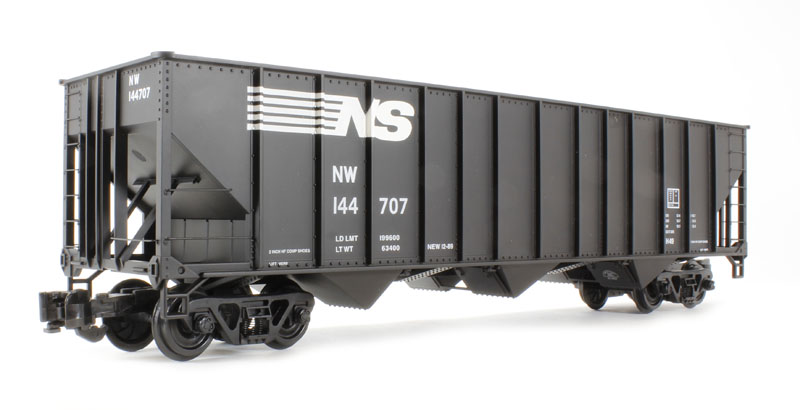 Aristocraft A41407P 3-bay 100-ton coal hopper - Norfolk SO