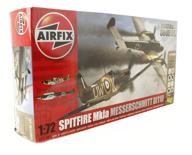 Airfix A50128 Dogfight Double Spitfire MkIa with RAF - Hattons