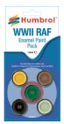 Humbrol AA9051 Enamel Paint Pack - WWII RAF. - Hattons