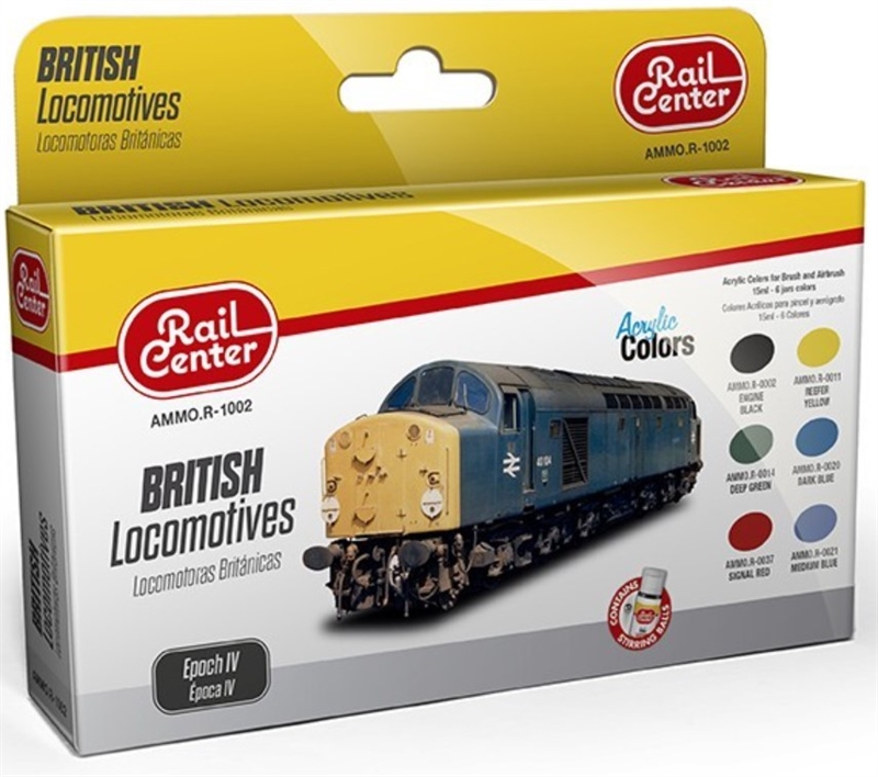 Ammo by Mig Jimenez AMIG-R1002 Rail Center - British diesel locomotive