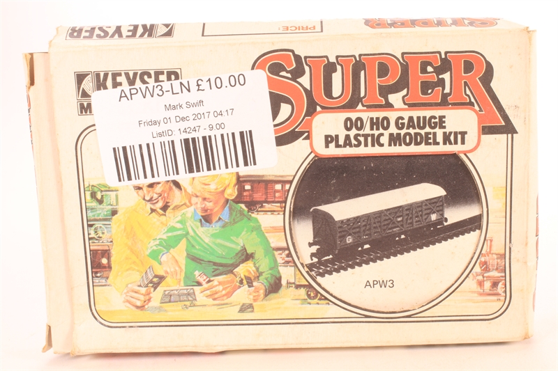 Keyser (K's) APW3 GWR 6-Wheel Low Siphon KIt - Hattons