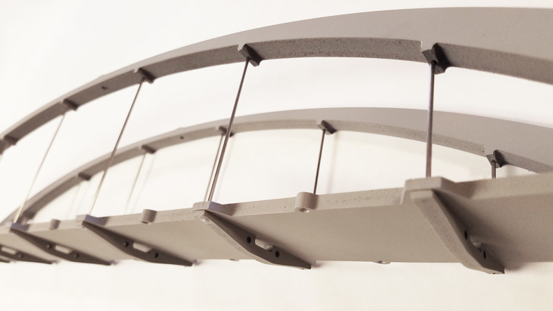 Gordon Cable Stay AR36-H 36" Arch Bridge