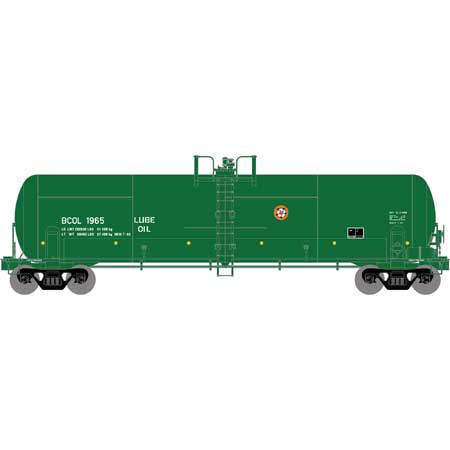 Athearn ATH15923 20000 gallon acid tank car British Columbia Rail 1965