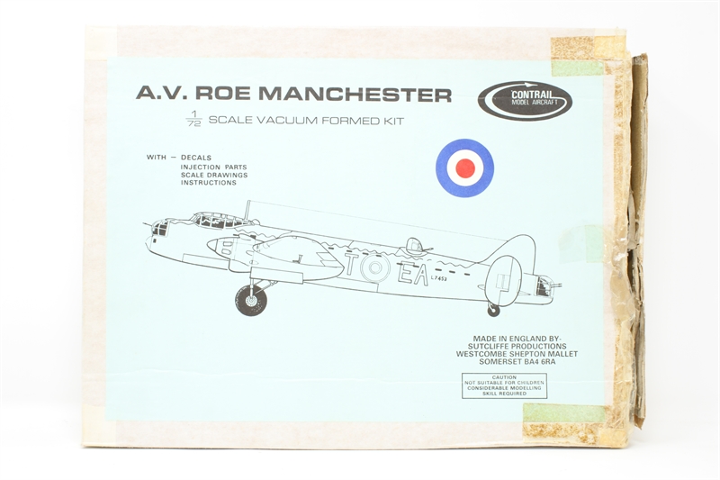 Contrail AVROCTL Avro Manchester Vacuformed conversion kit - Hattons