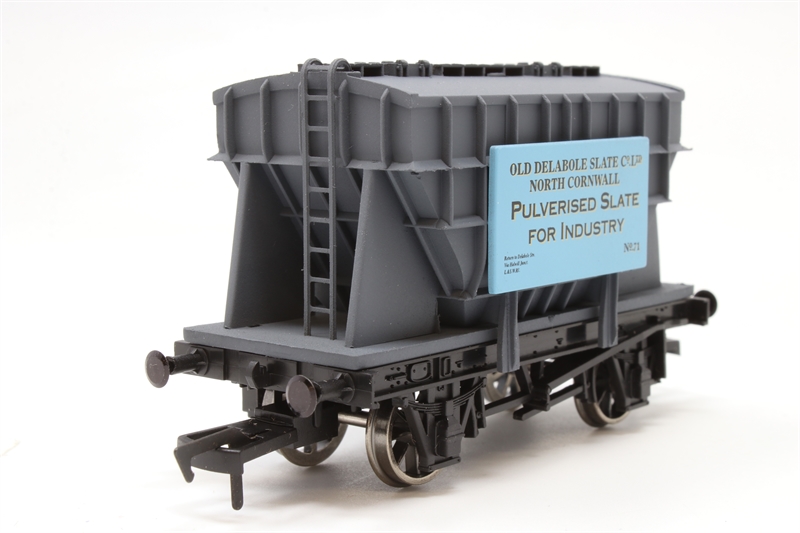 Dapol B000-071 Presflo wagon 'Old Delabole Slate Co' No.71 - special