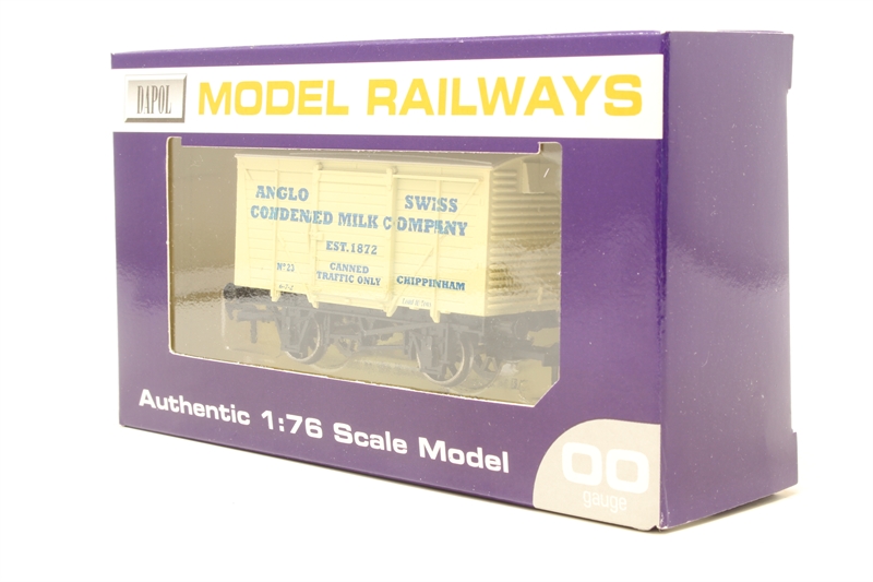 Dapol B000AngloSwiss Ventilated Van 'Anglo Swiss Condensed Milk'' 23