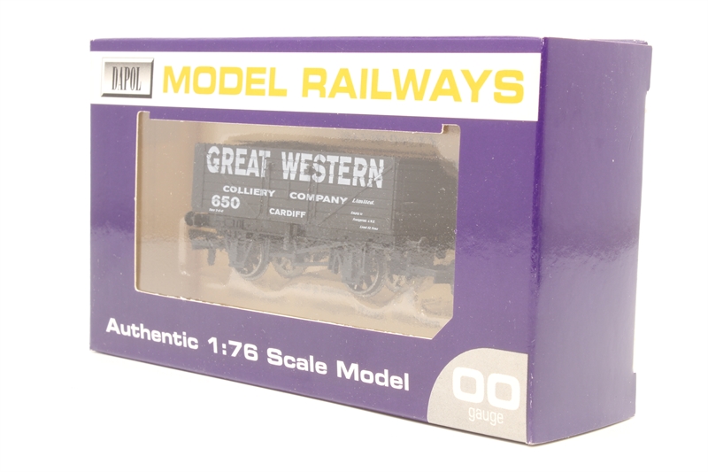 Dapol B000GWcolliery Great Western Colliery Co Cardiff, 650 7 plank open