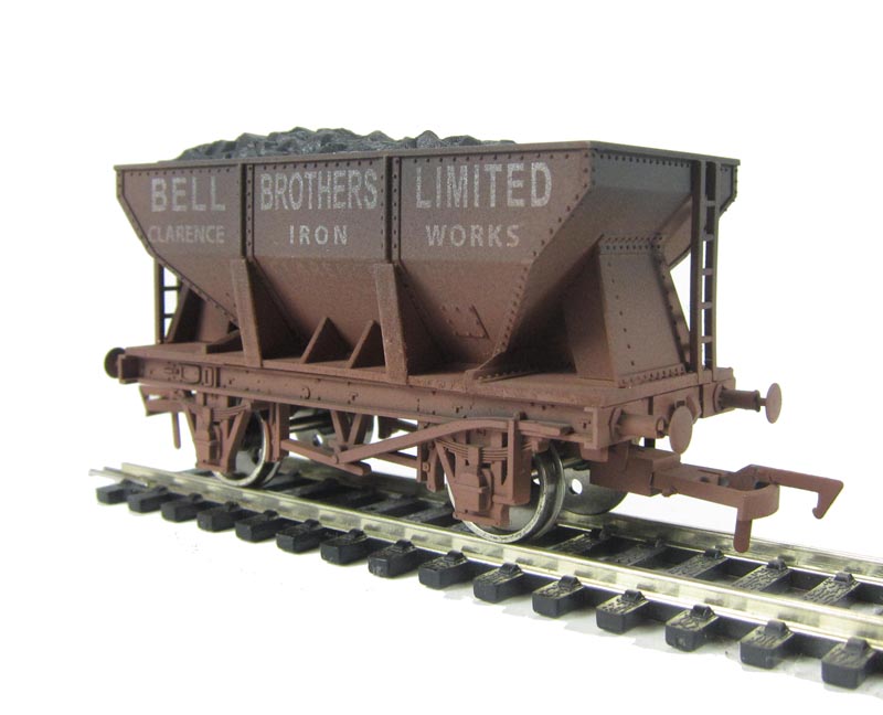 Dapol B1013W 12t hopper wagon in Bell Brothers livery. - Hattons