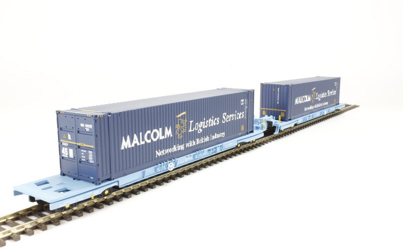 Dapol B909E Megafret Twin Pack & 2 X 40' High Cube - Hattons