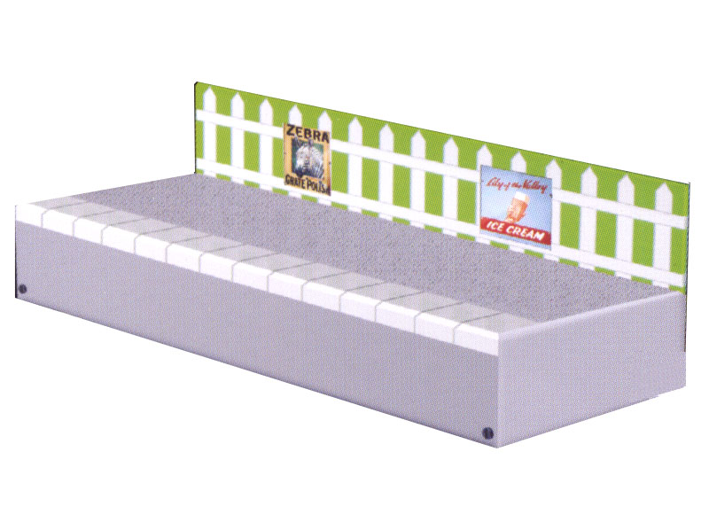 Bassett Lowke BL99045 Side platform 1ft add-on section with fencing