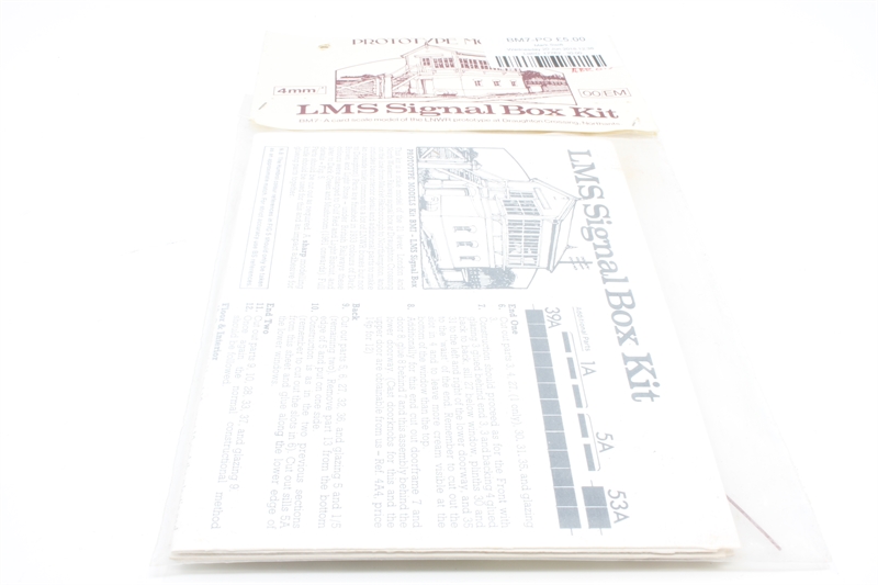 Prototype Models BM7 LMS Signal box card and plastic kit - Hattons