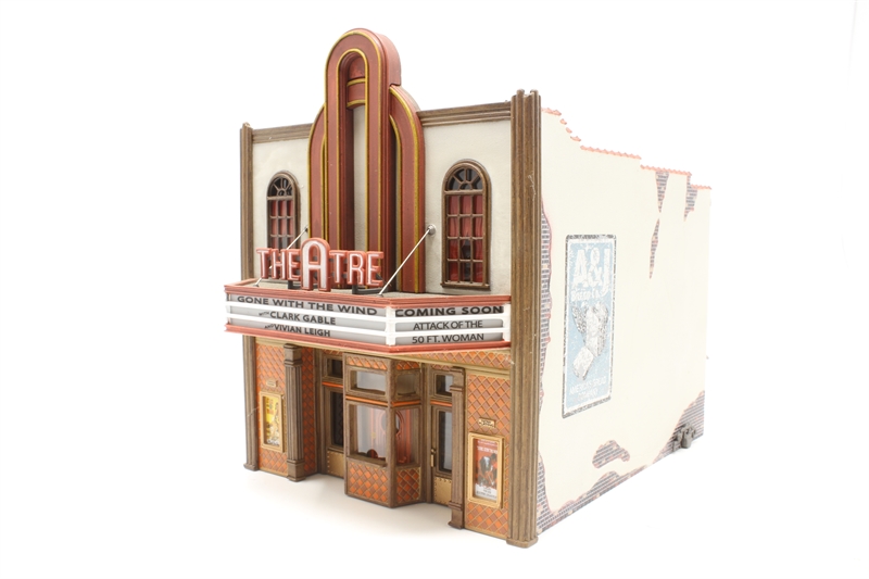 Woodland Scenics BR5054 Lighted Theater building kit