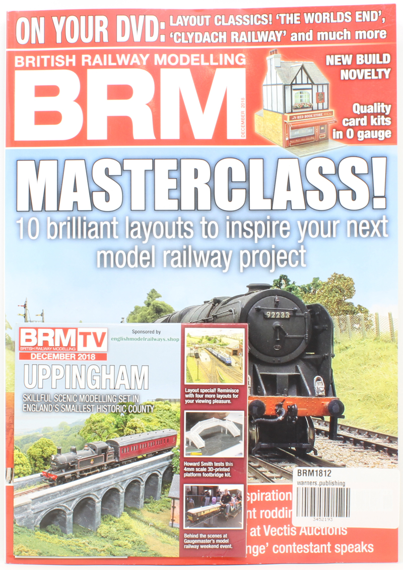 Warners Publishing BRM1812 British Railway Modelling magazine - December