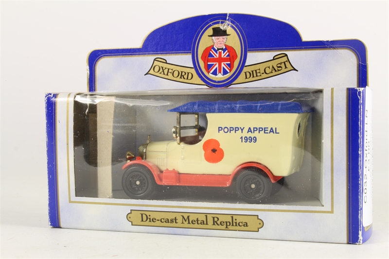 Oxford Diecast C032-Oxford 'Royal British Legion Poppy Factory' Van