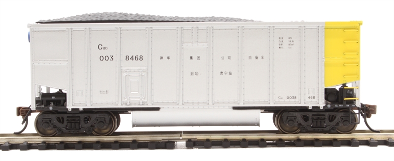 ModelAsia C80-38468 C80 bogie coal hopper 00038468 of the Da Qin ...