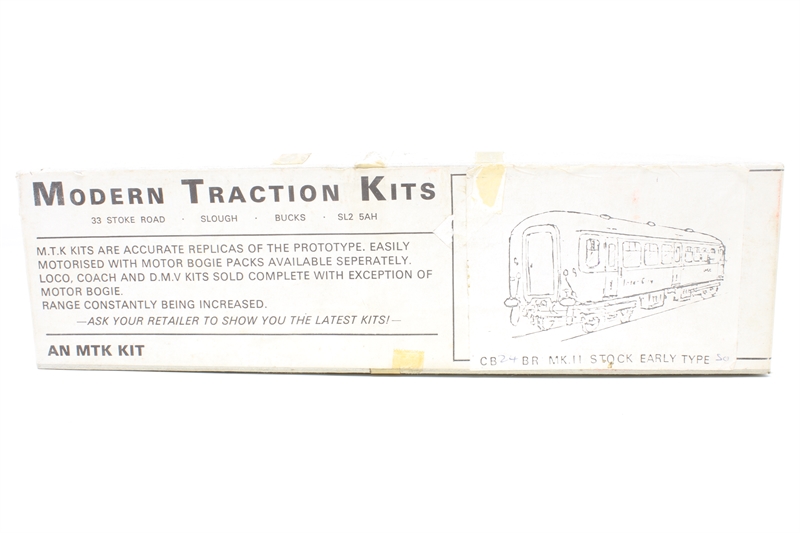 Modern Traction Kits (MTK) CB24 BR MK2 SO standard second open coach kit