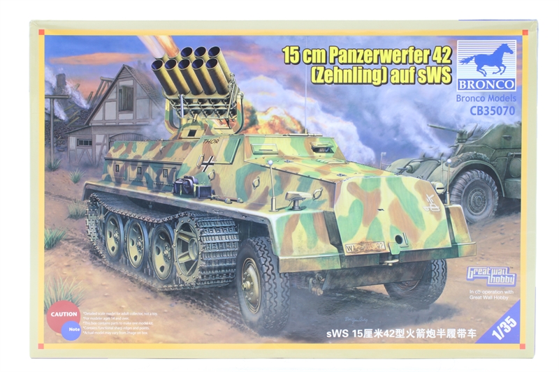 Bronco Models CB35070 15cm Panzerwerfer 42 (Zehnling) auf sWS