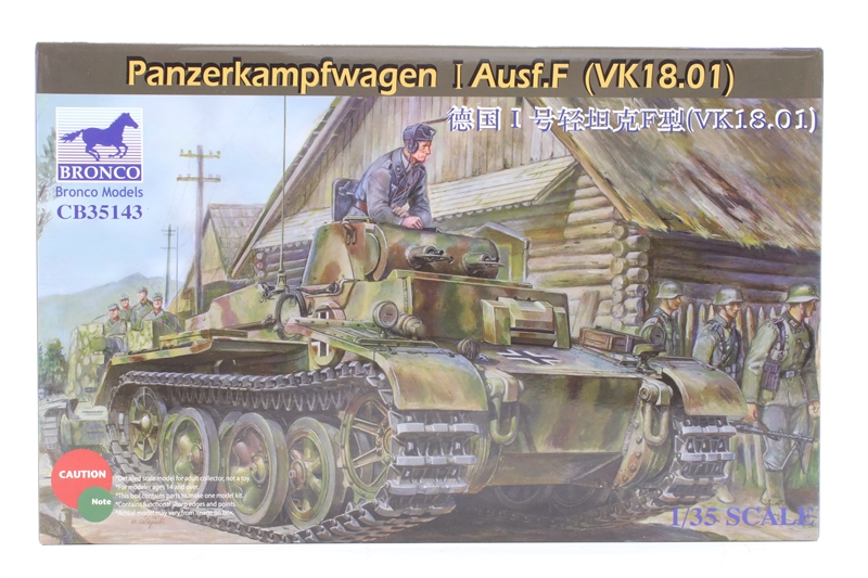 Bronco Models CB35143 PzKpfw I Ausf F VK18.01 - Hattons