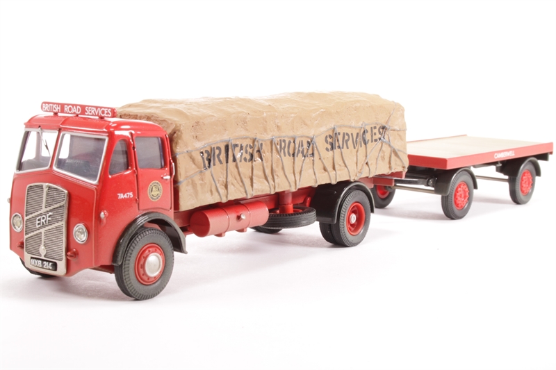 Corgi CC10201 ERFV Sheeted Platform Lorry & Trailer