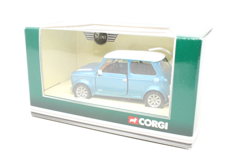 Corgi CC82235 Mini 40 in kingfisher blue & white
