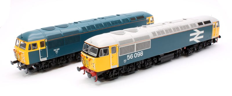 Cavalex Models CM-56081-56098-GBRF Class 56 081/098 GBRF Farewell