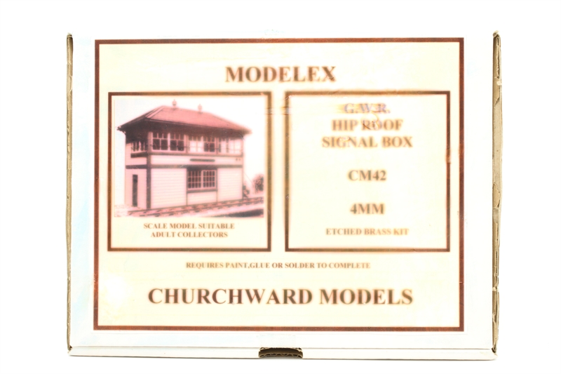 Churchward Models CM42 GWR hip top signal box kit - Hattons