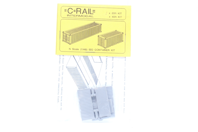 C-Rail CR-N-ISO Pack of 2 ISO Container Kits (1x20ft, 1x40ft)