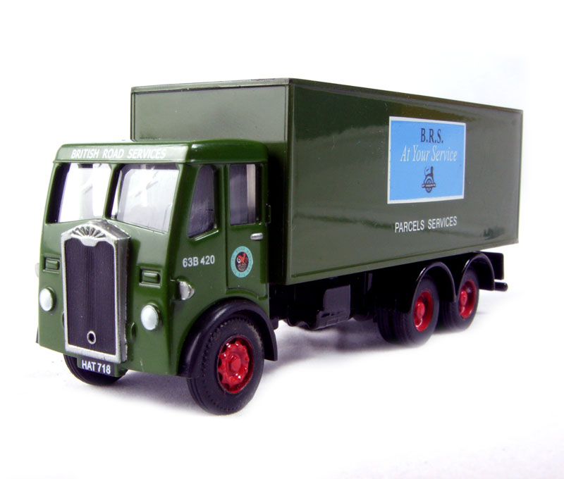 Base Toys D-02 Albion GWH van in BRS Parcel Services - Hattons