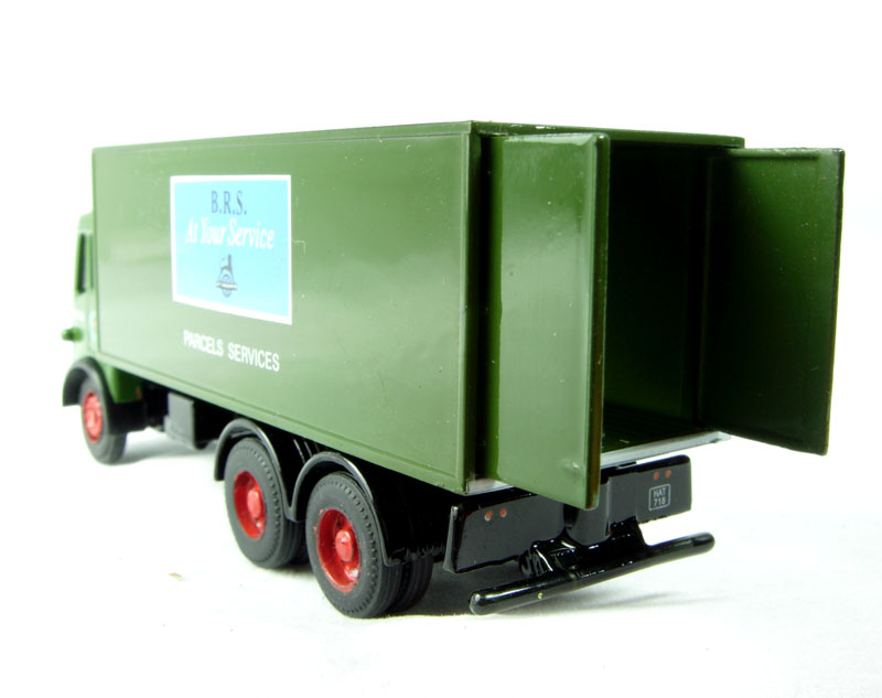 Base Toys D-02 Albion GWH van in BRS Parcel Services livery