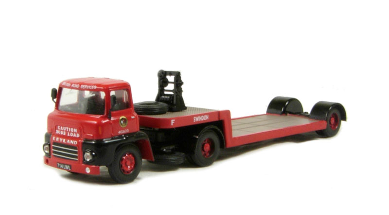 Base Toys D-74 Leyland LAD low loader "BRS - Swindon" - Hattons