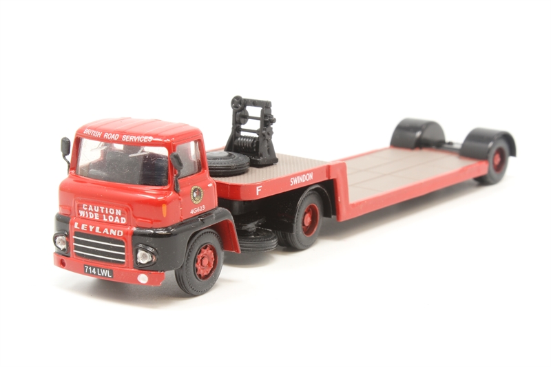 Base Toys D-74 Leyland LAD low loader "BRS - Swindon" - Hattons